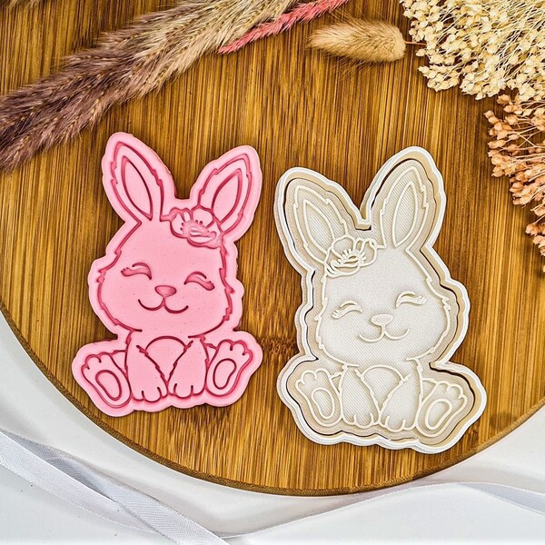 Easter Bunny Stamp - Etsy