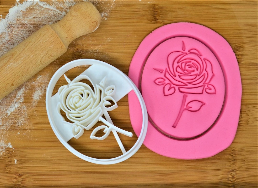 Rose Cookie Cutter - Etsy