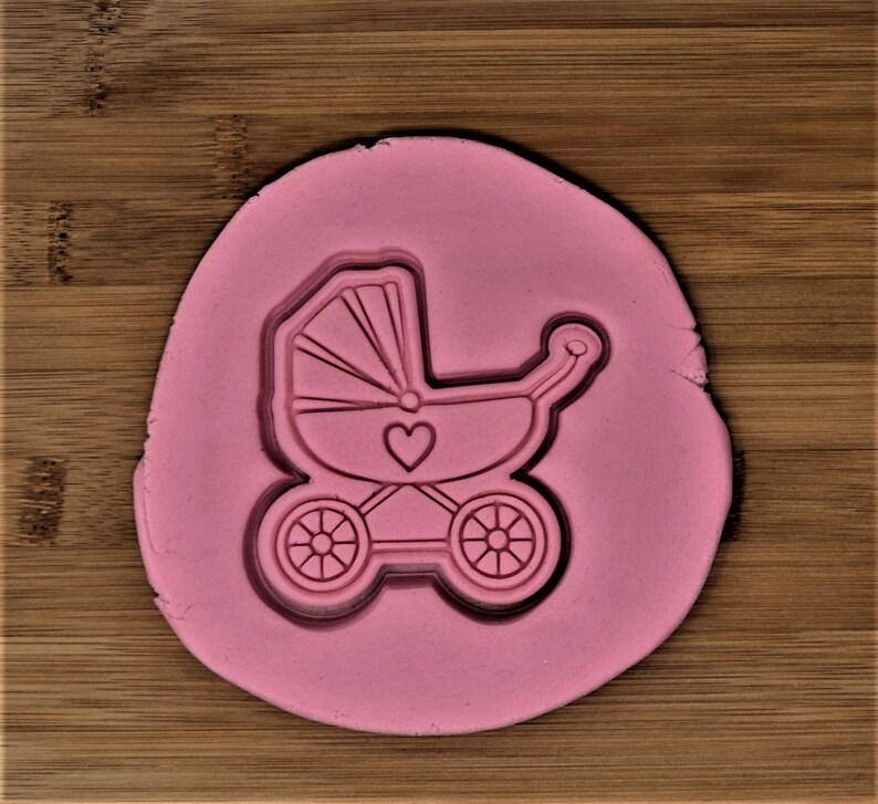 Baby Pram Cookie Cutter Stamp - Etsy