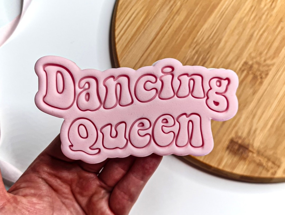Dancing Queen Cookie Cutter + Stamp - Etsy