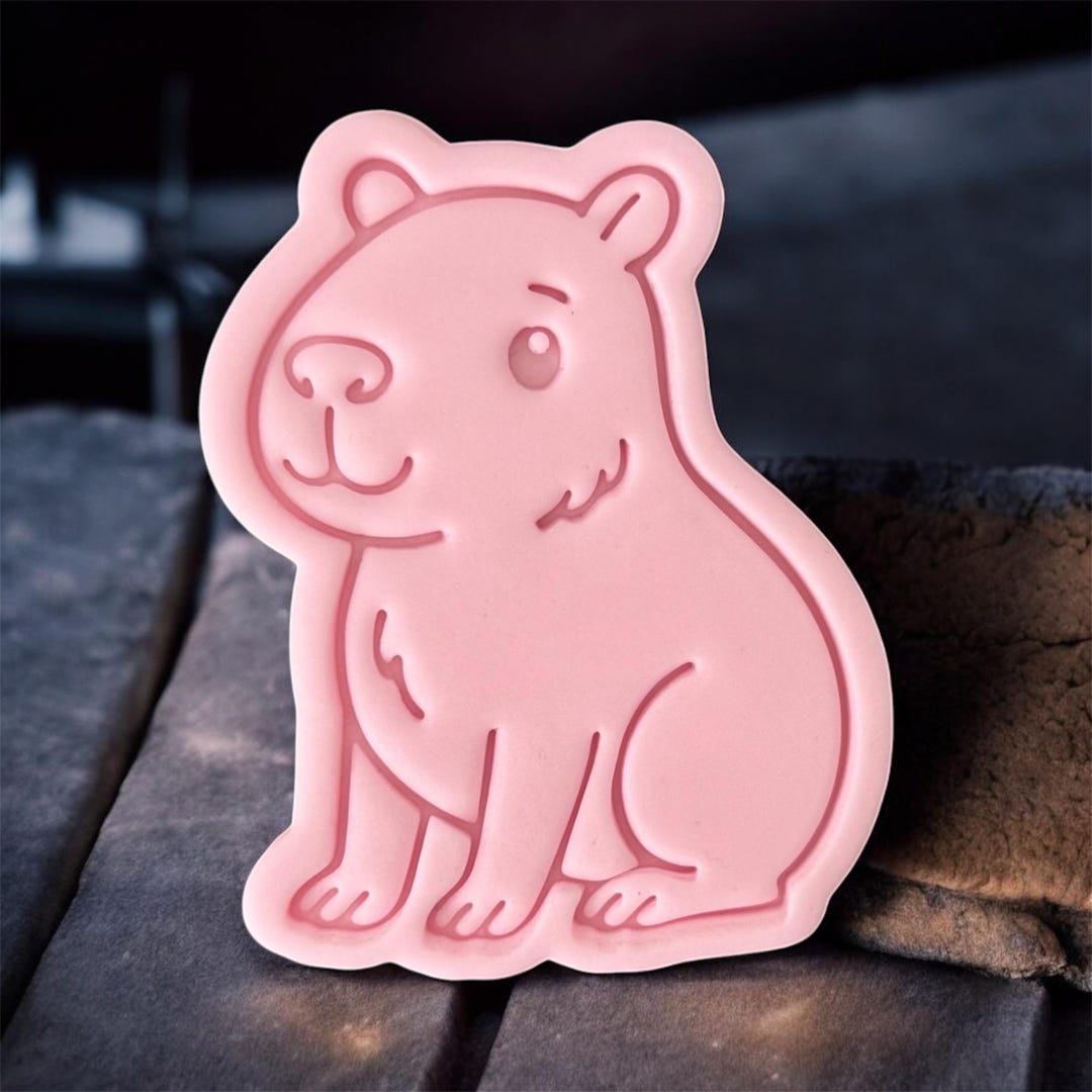 Capybara Cookie Cutter + Stamp - Etsy