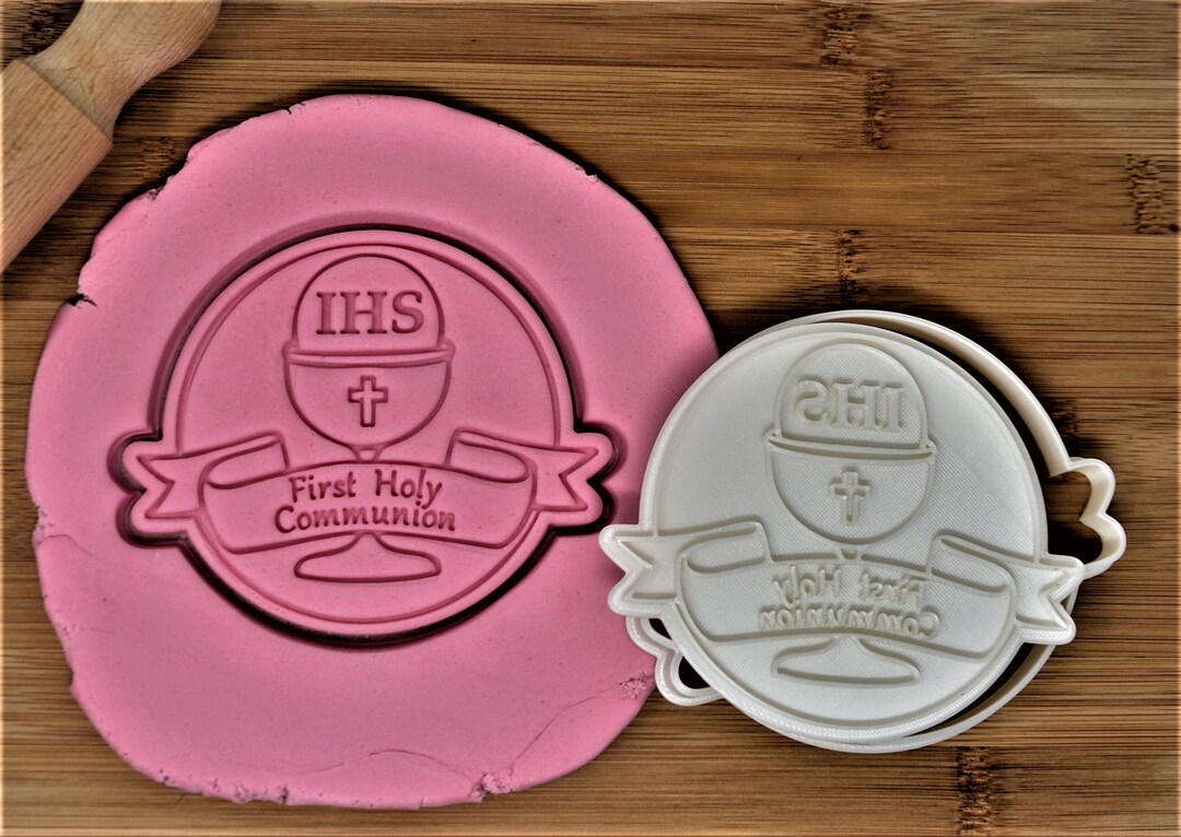 Communion Chalice Cookie Cutter + Stamp - Etsy