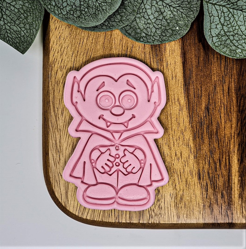 Vampire Cookie Cutter Stamp - Etsy
