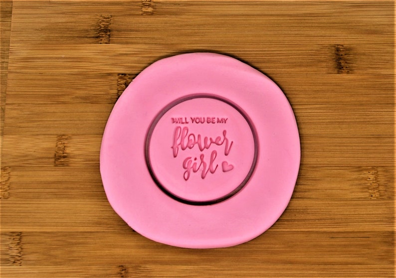 Will You Be My Flower Girl Stamp/embosser | Etsy