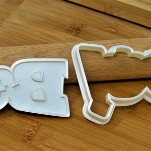 Halloween Boo Cookie Cutter + Stamp - Etsy
