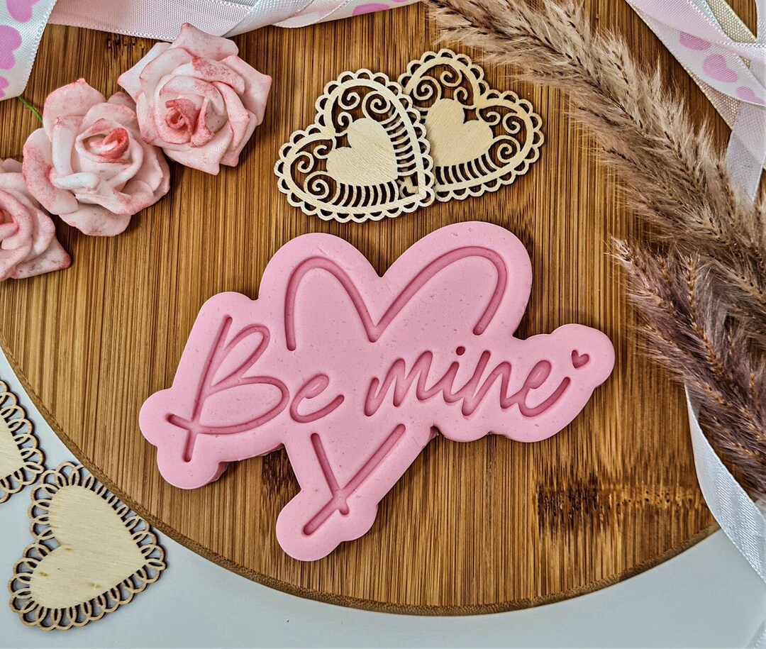 Be Mine Cookie Cutter + Stamp - Etsy