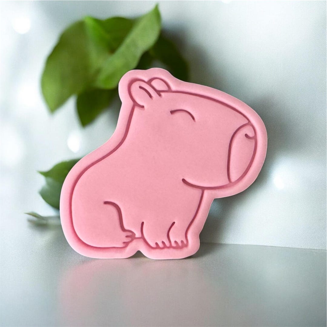 Capybara Cookie Cutter + Stamp - Etsy
