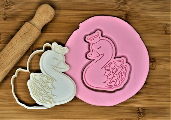Swan Cookie Cutter Stamp | Etsy