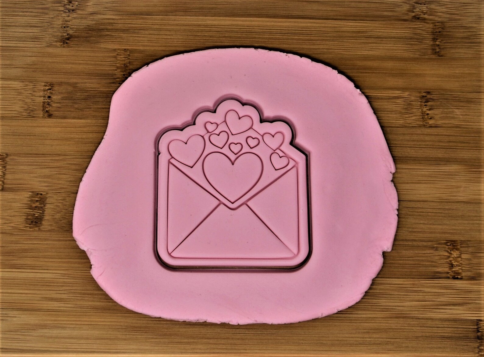 Heart Envelope Cookie Cutter + Stamp - Etsy