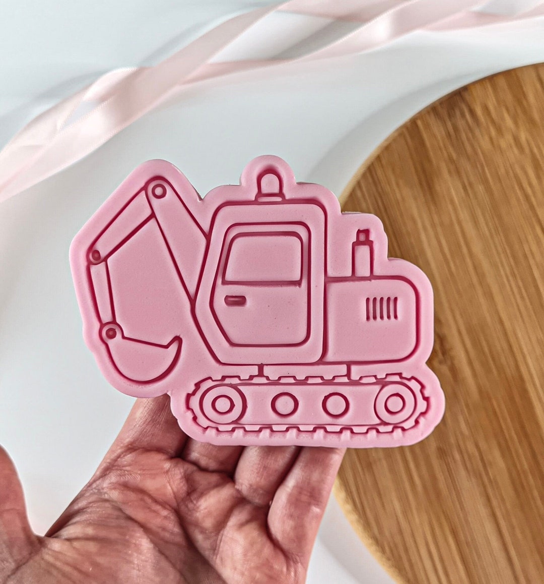 Digger Cookie Cutter + Stamp - Etsy