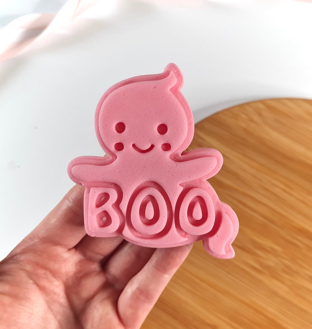 Halloween Boo Cookie Cutter + Stamp - Etsy