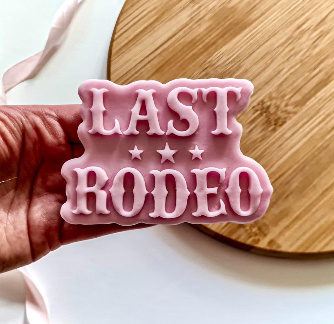 Last Rodeo Cookie Cutter + Stamp - Etsy UK