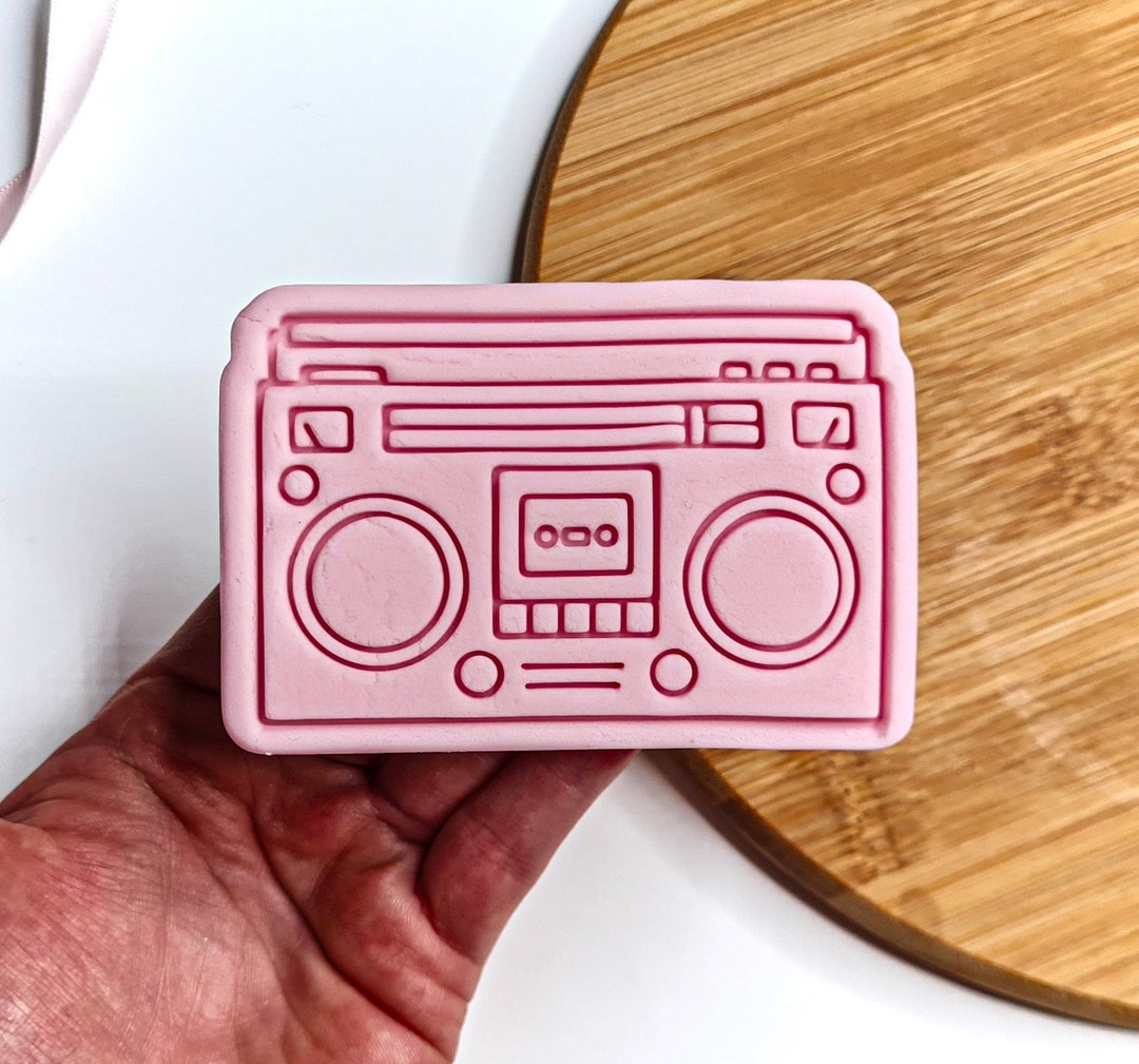 Boombox Cookie Cutter + Stamp - Etsy