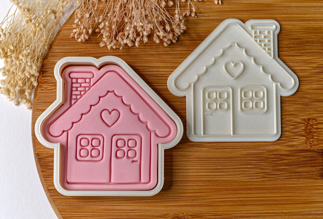 House Cookie Cutter + Stamp - Etsy