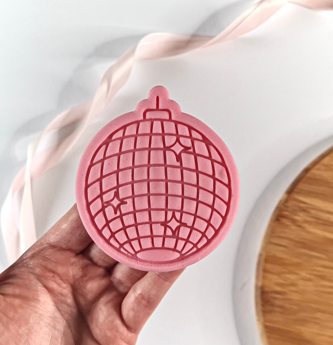 Disco Ball Cookie Cutter + Stamp - Etsy