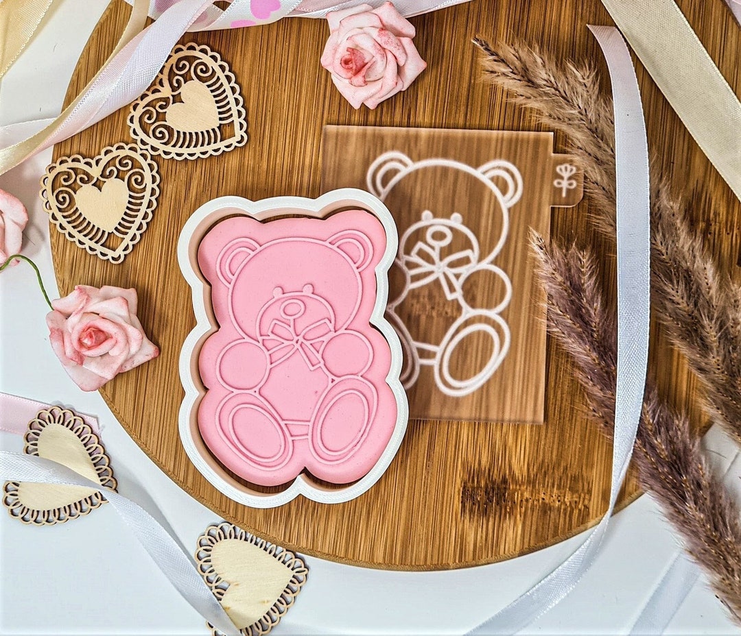 Teddy Bier Ausstecher Prägung - Etsy Österreich