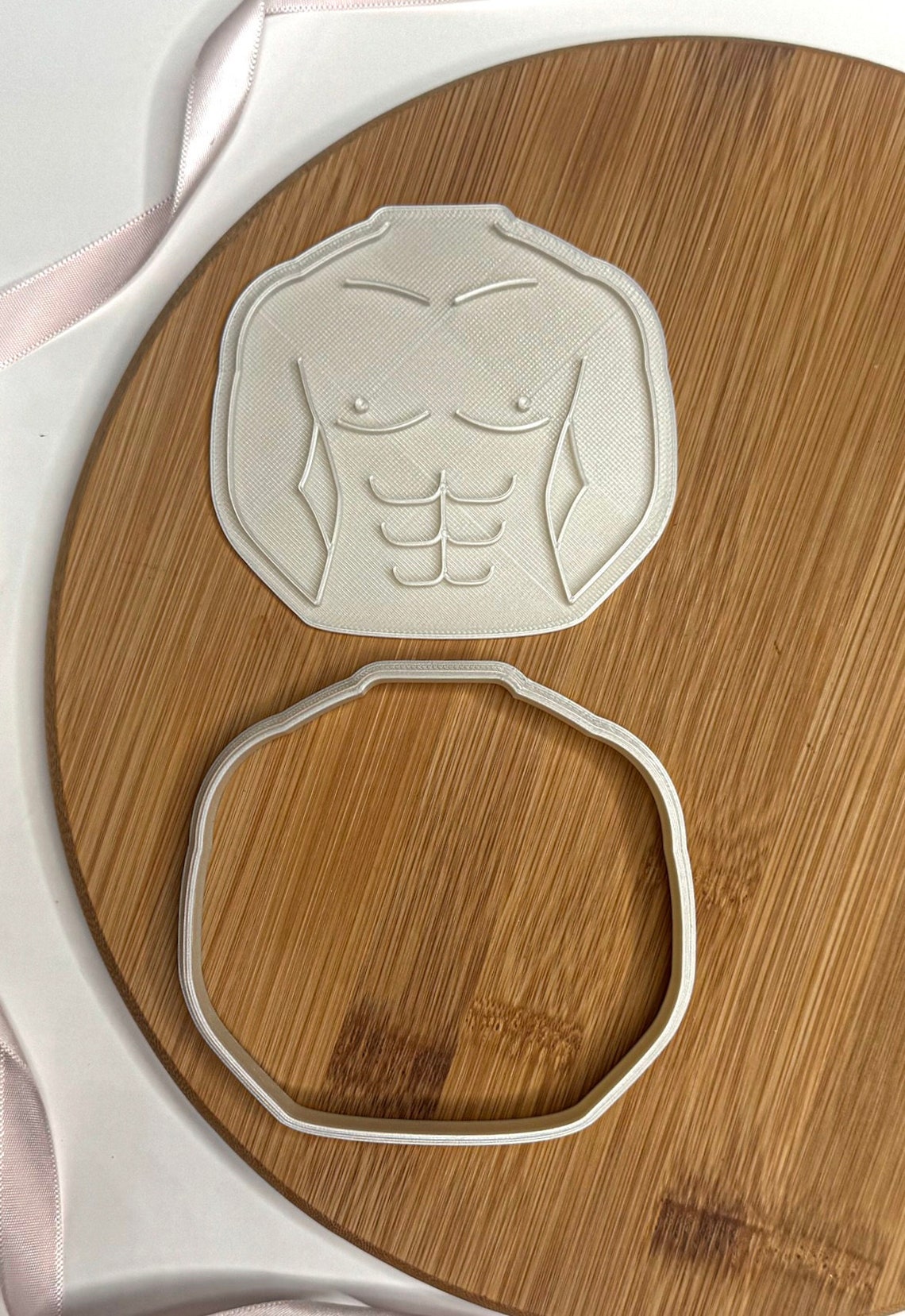 Man's Chest Cookie Cutter + Stamp - Etsy
