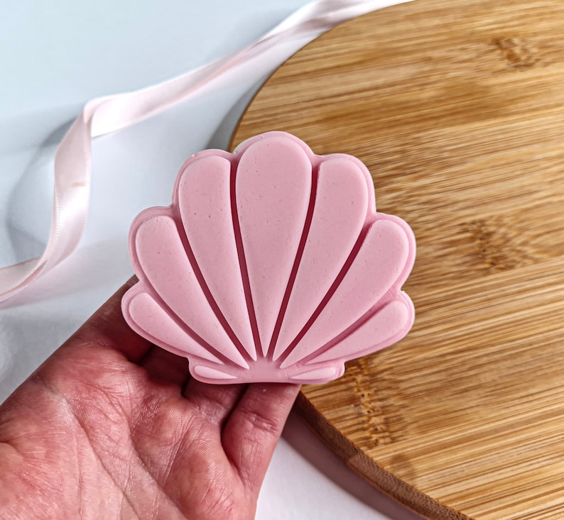 Seashell Cookie Cutter + Stamp - Etsy