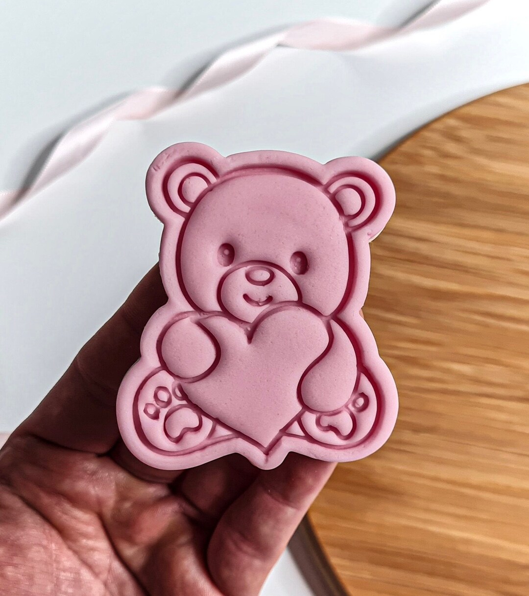 Small Teddy Bear Size: Height 65 X Width 57 Mm - Etsy