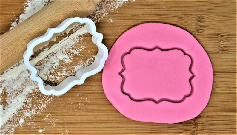 Rectangle Plaque Cookie Cutter - Etsy