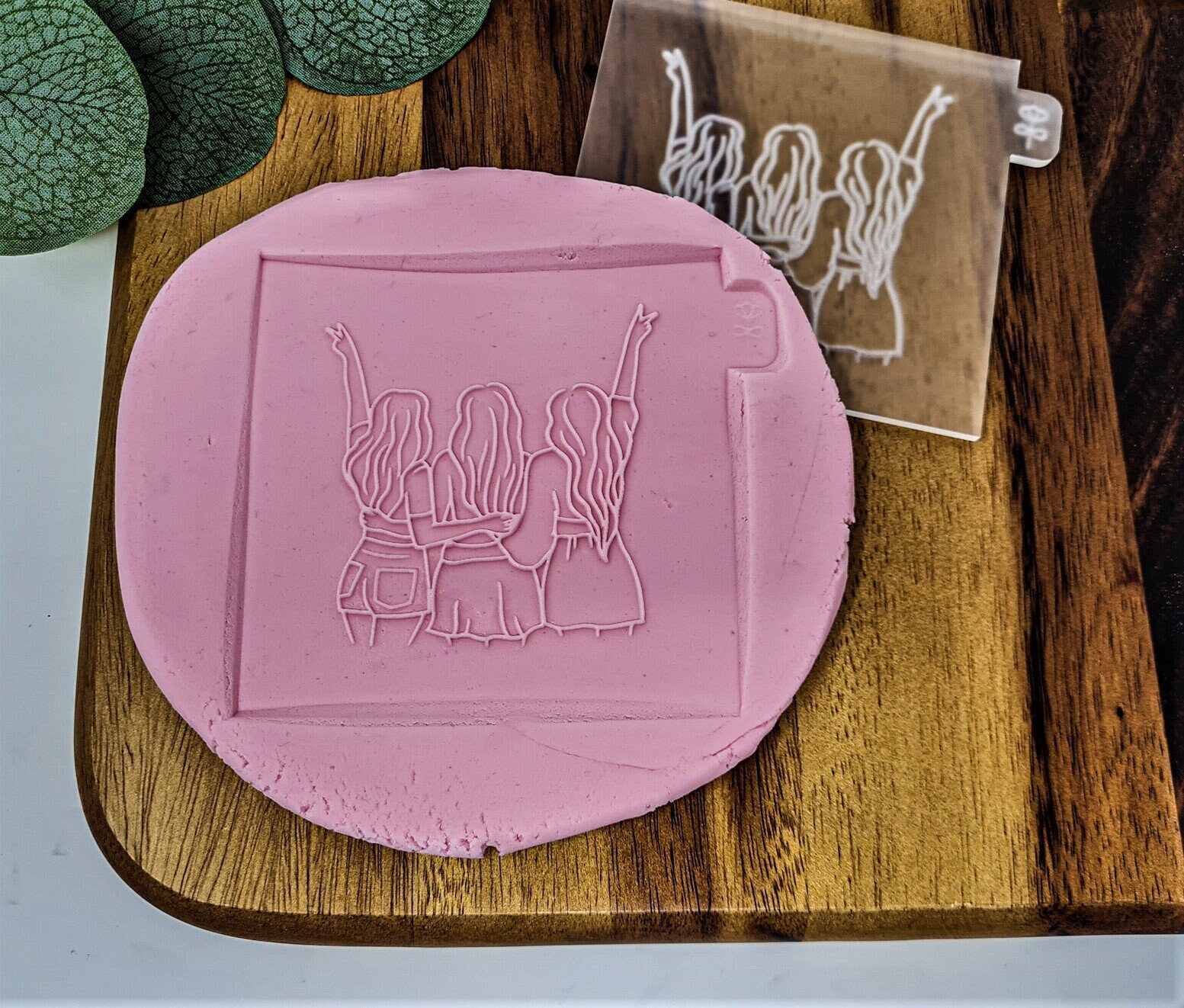 Girls Cookie Embosser - Etsy