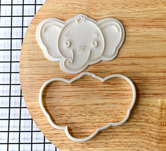 Elephant cookie mold store