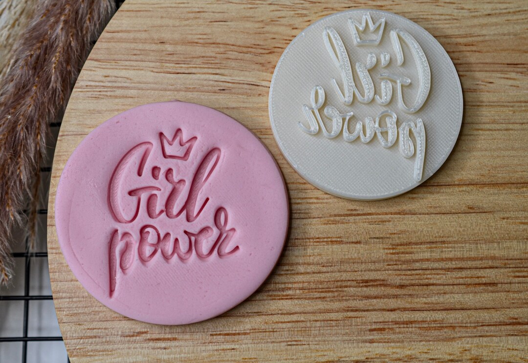 Girl Power Cookie Stamp - Etsy