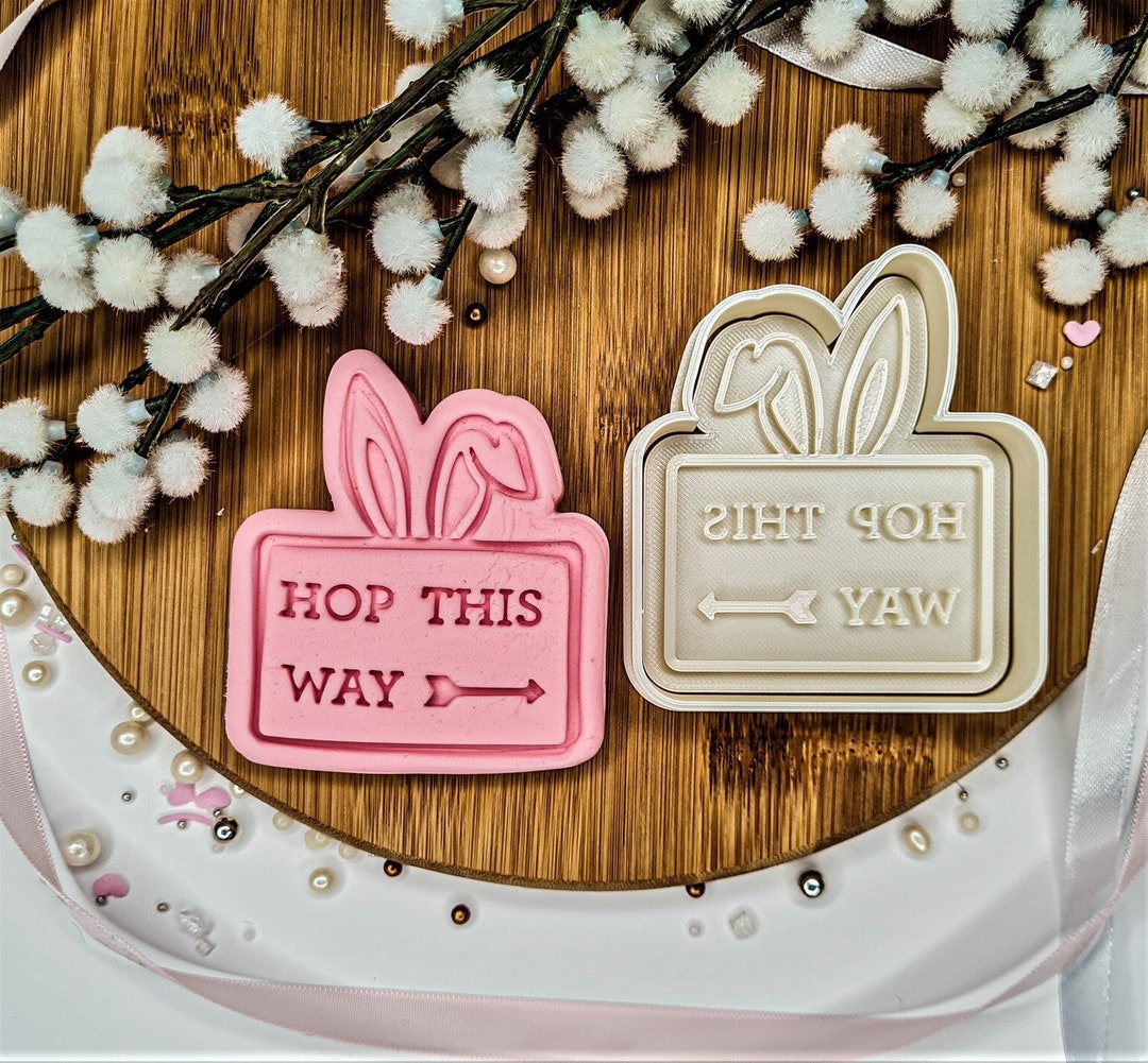 Hop This Way Cookie Cutter Stamp - Etsy