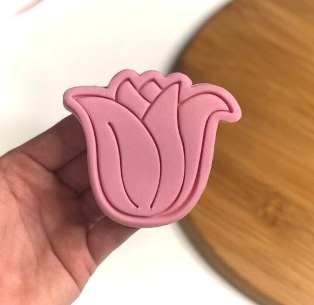 Tulip Flower Cookie Cutter Stamp - Etsy