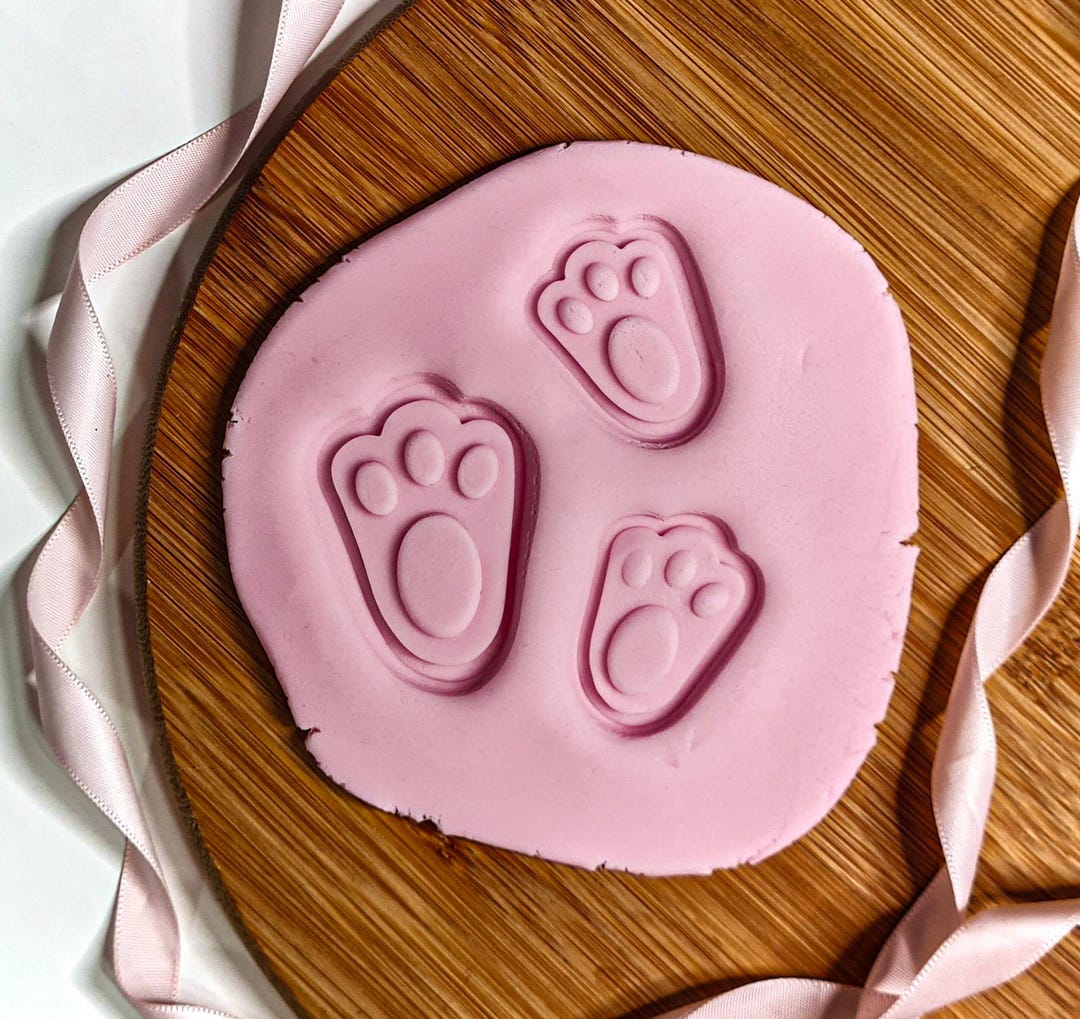 Bunny Foot Cookie Cutter + Stamp - Etsy