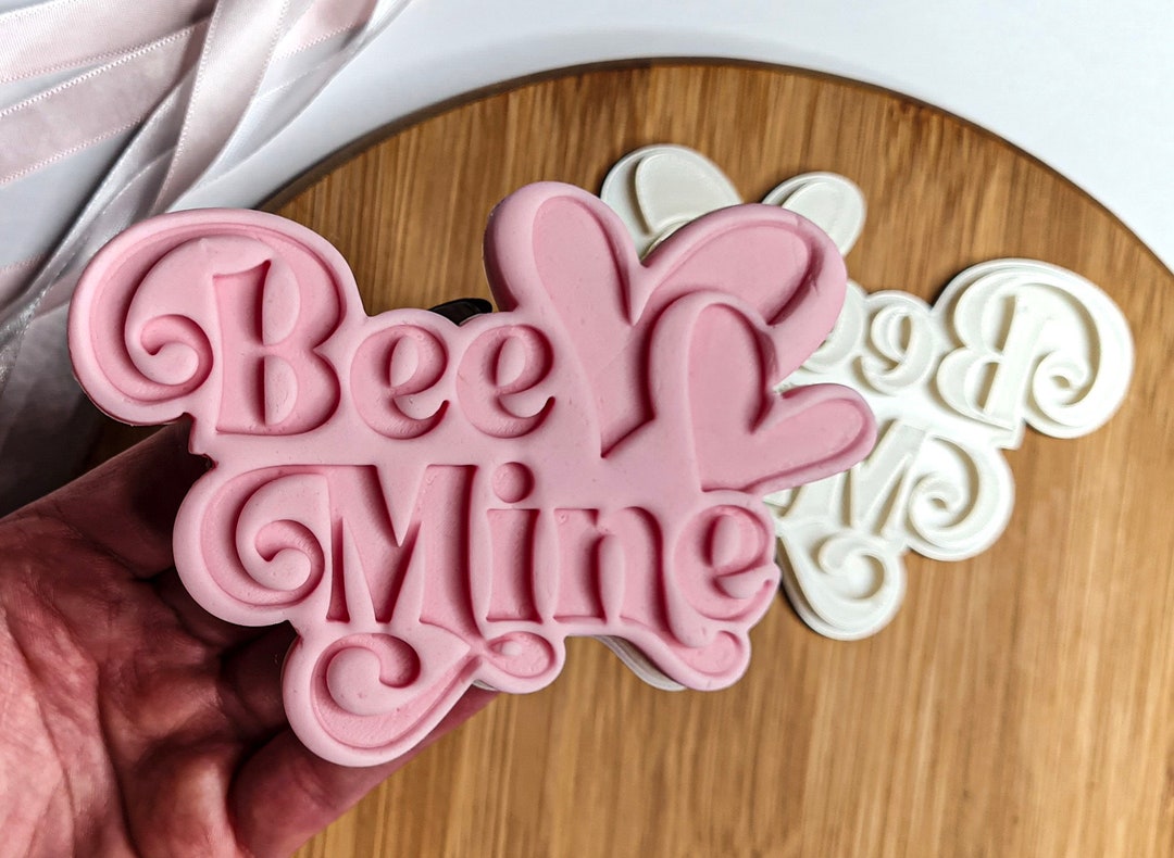 Bee Mine Cookie Cutter + Stamp - Etsy