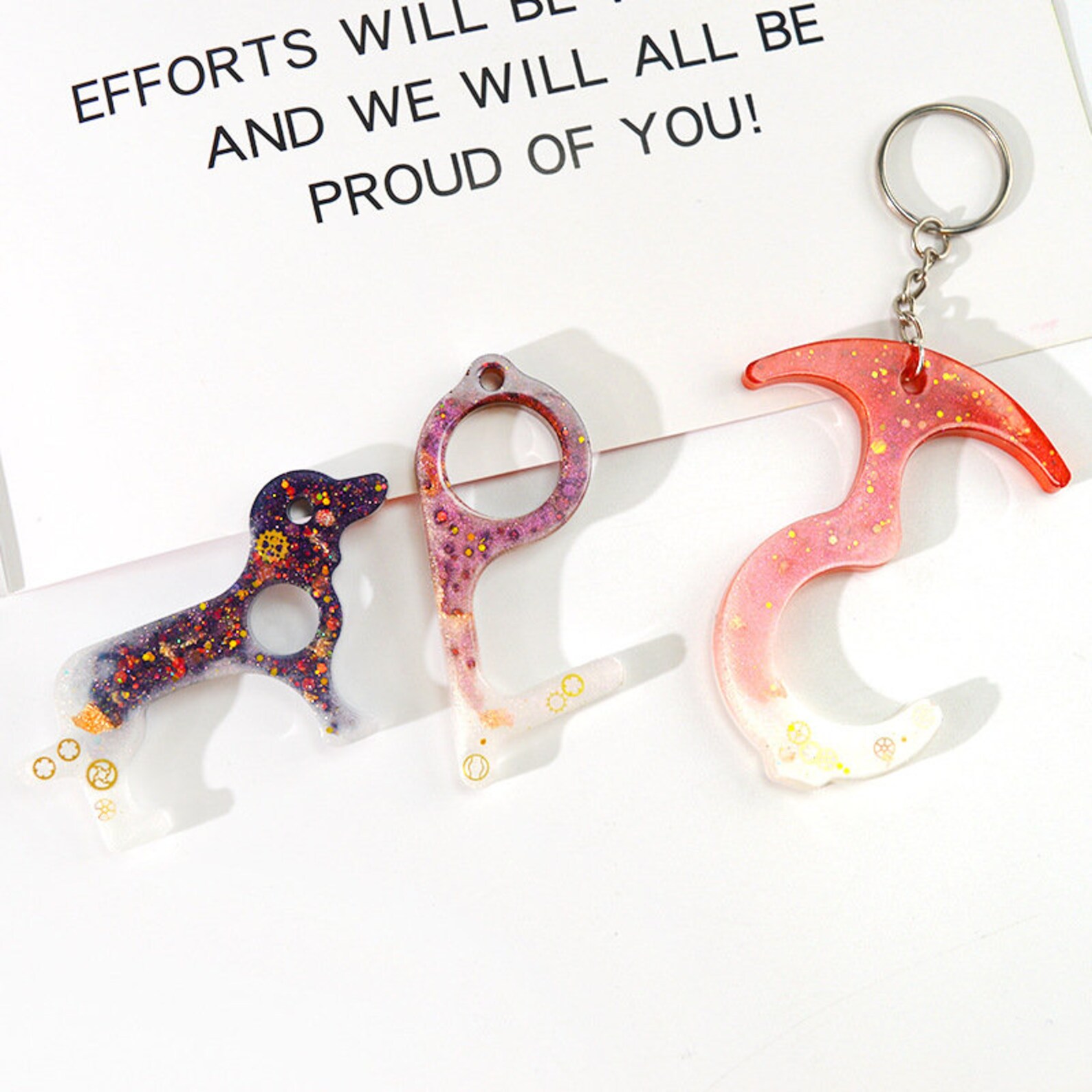 Diy Handmade Non-contact Key Mold Epoxy Mold Silicone Door | Etsy