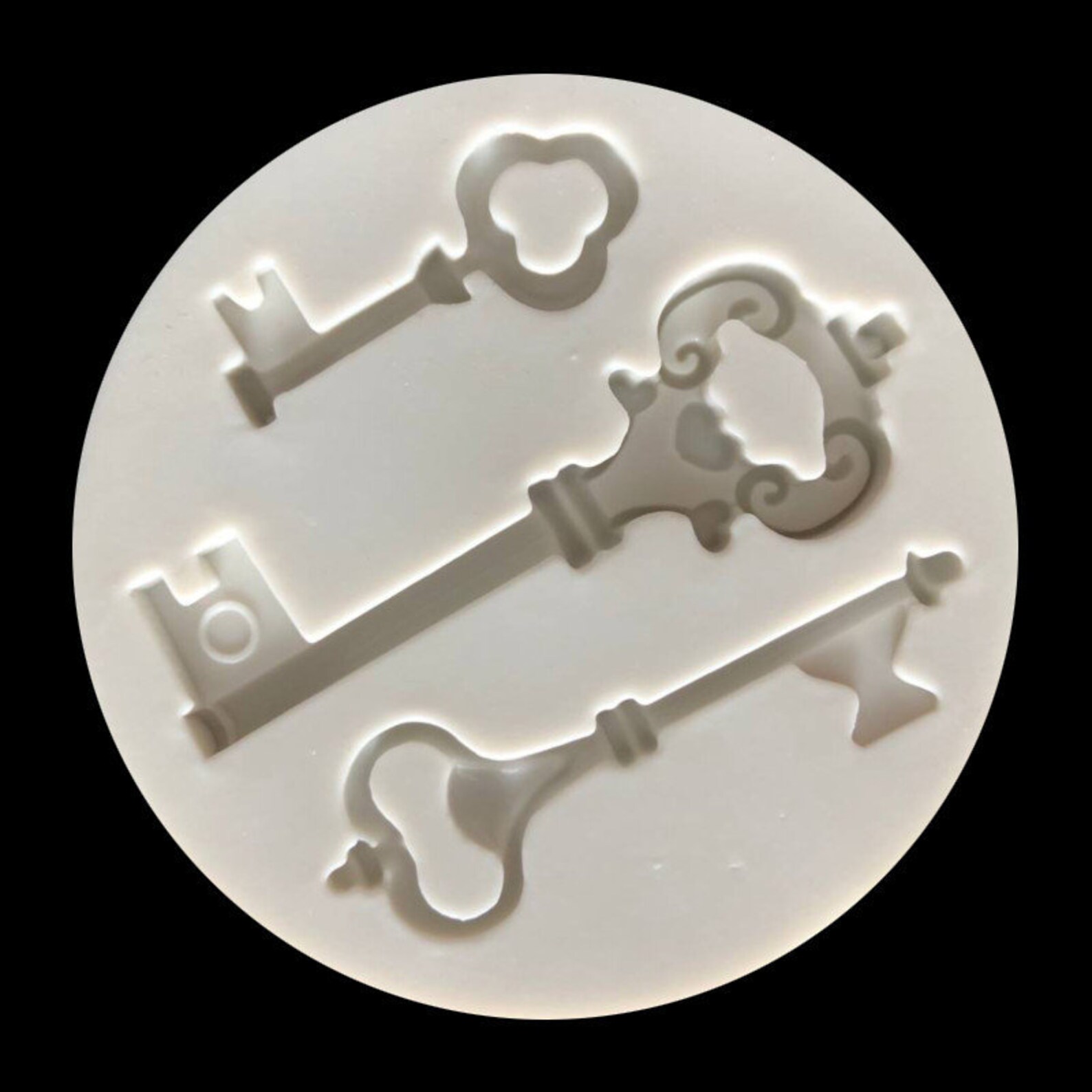 Key Silicone Mold Retro Key Pendant Handmade Epoxy Mold Cake | Etsy