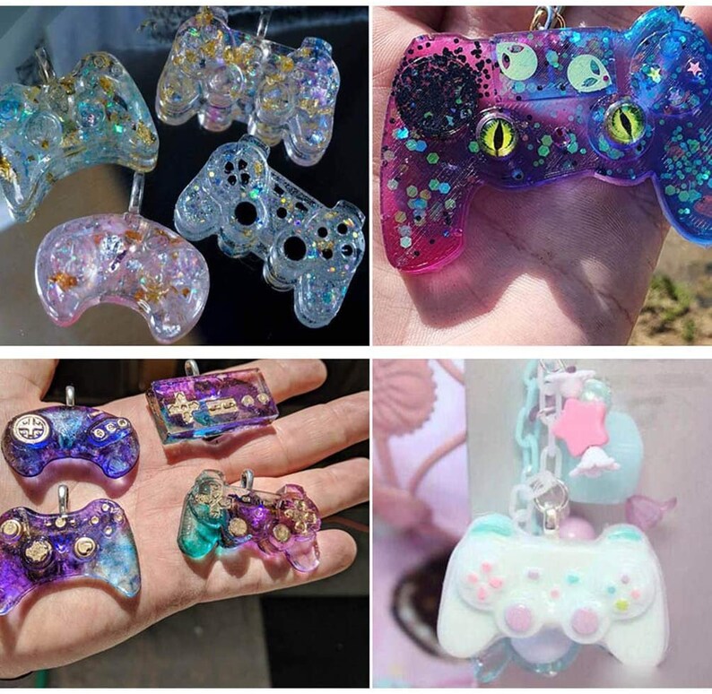 Octor Game Controller Silicone Resin Molds for DIY Mini | Etsy