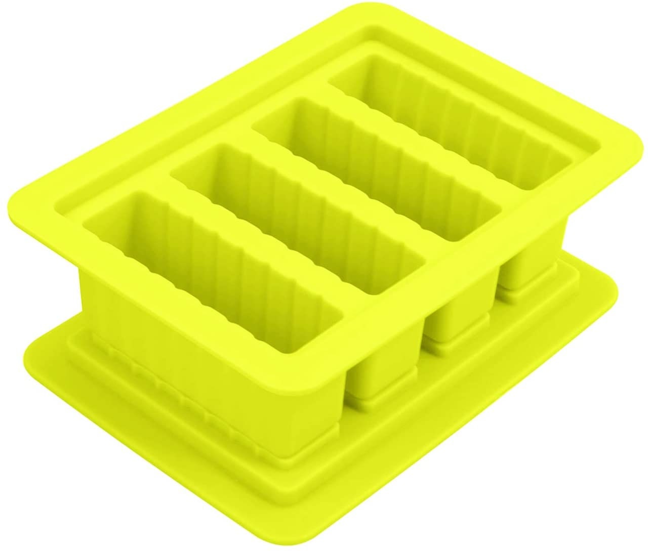 Butter Silicone Tray Mold Large 4 Cavities Rectangle Container | Etsy