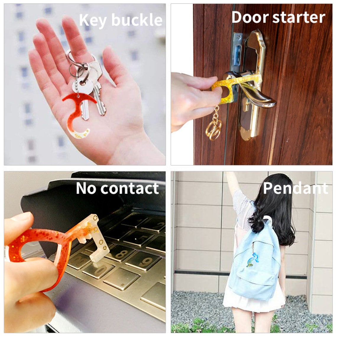 Diy Handmade Non-contact Key Mold Epoxy Mold Silicone Door | Etsy