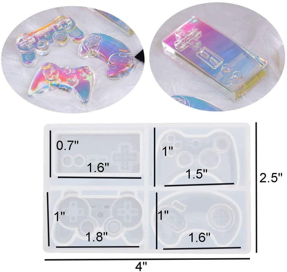 Octor Game Controller Silicone Resin Molds for DIY Mini - Etsy