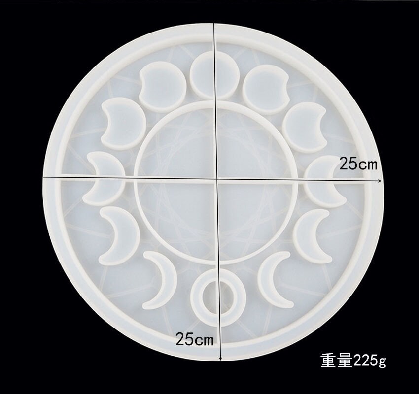 Lunar Eclipse Moon Phase Ornaments Disc Ins Wind Star Moon | Etsy