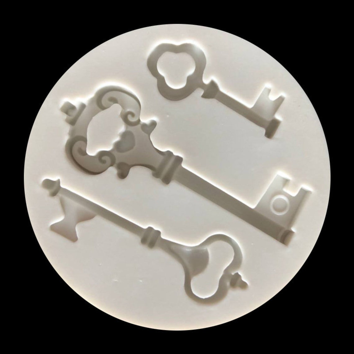 Key Silicone Mold Retro Key Pendant Handmade Epoxy Mold Cake - Etsy