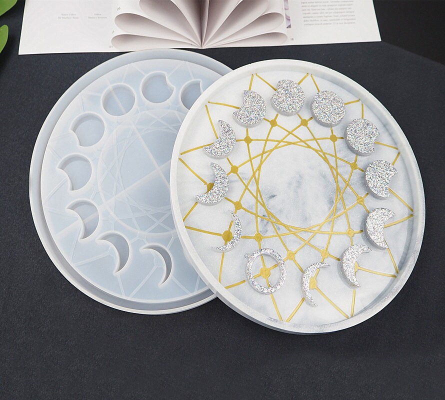 Lunar Eclipse Moon Phase Ornaments Disc Ins Wind Star Moon - Etsy