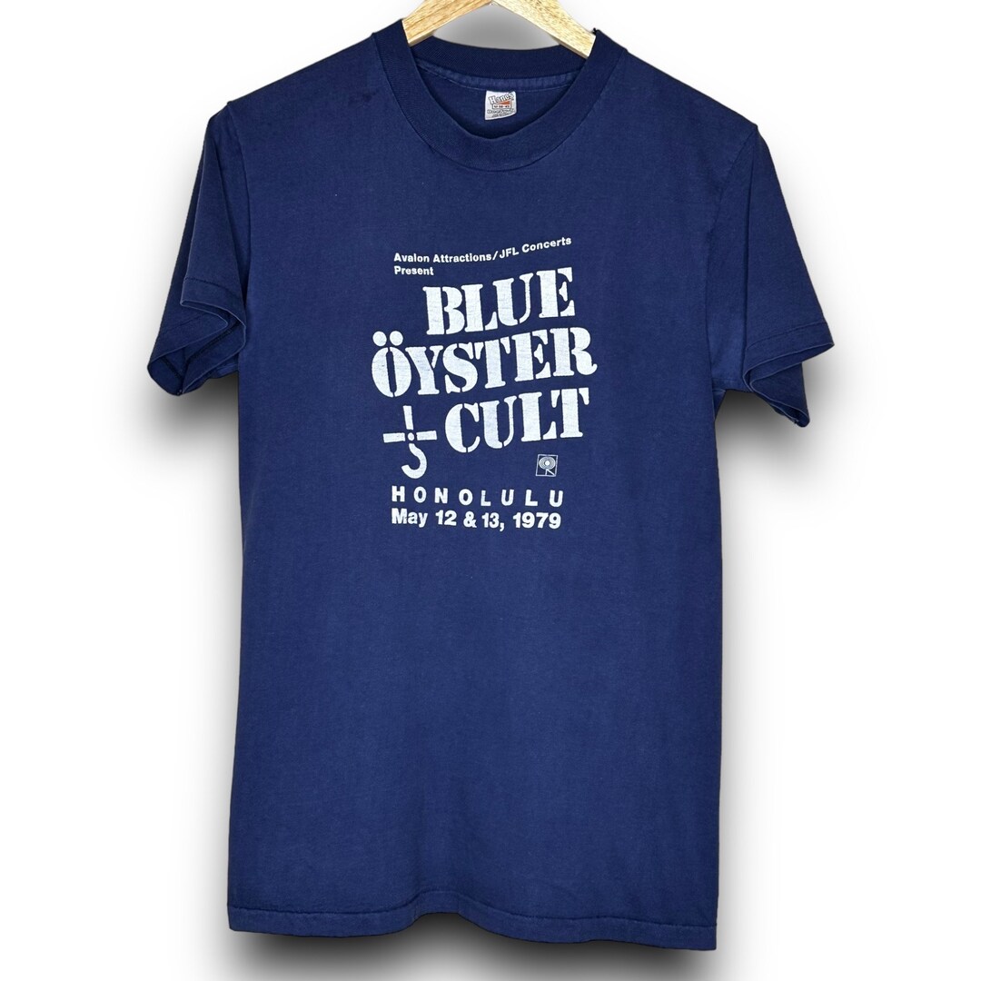 Vintage 1979 Blue Oyster Cult Honolulu T-shirt M - Etsy