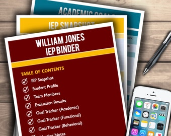 IEP Information - Etsy