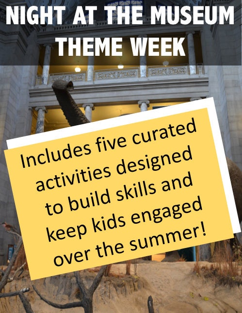 Night at the Museum Themed Week - Etsy