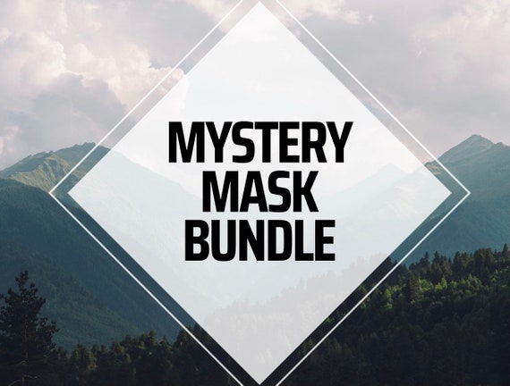Mystery Mask Bundle 5pk - Etsy