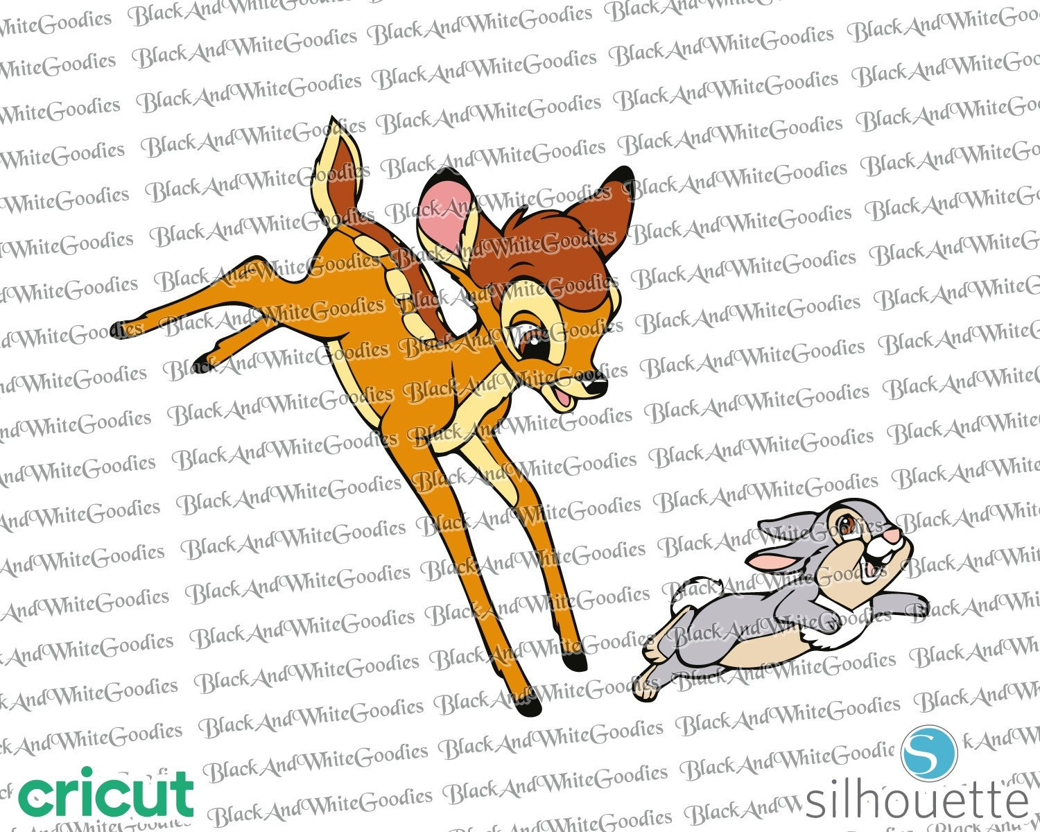 Bambi Svg Layered Svg Cricut Cut File Cutting File - Etsy
