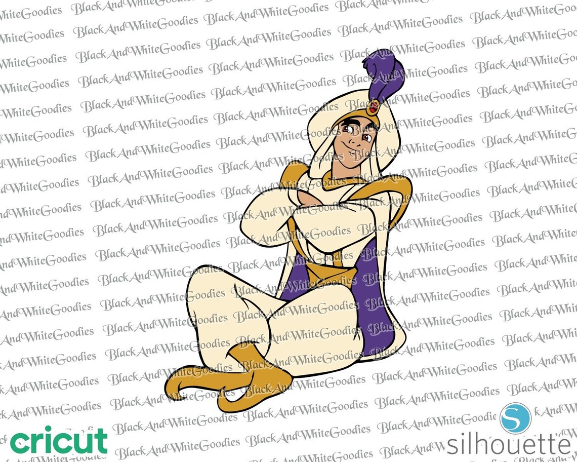 Aladdin Svg Layered Svg Cricut Cut File Cutting File - Etsy
