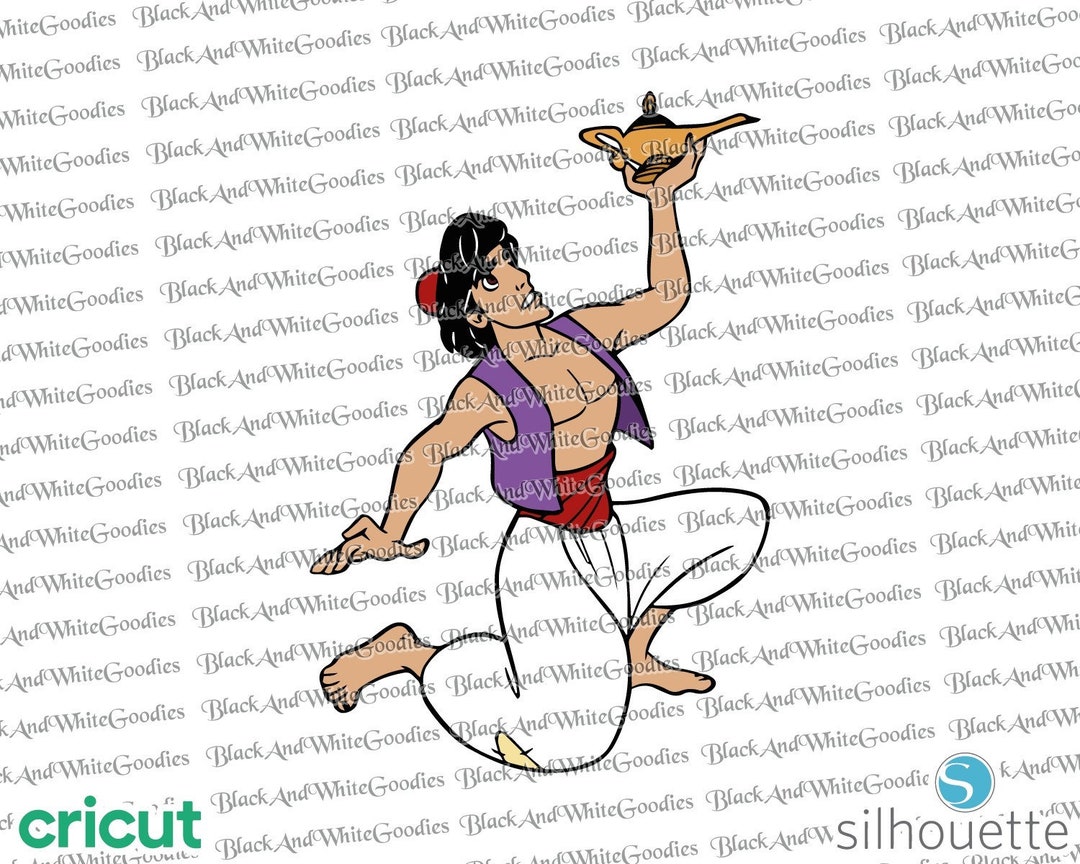Aladdin Svg, Layered Svg, Cricut, Cut File, Cutting File, Clipart, Png ...