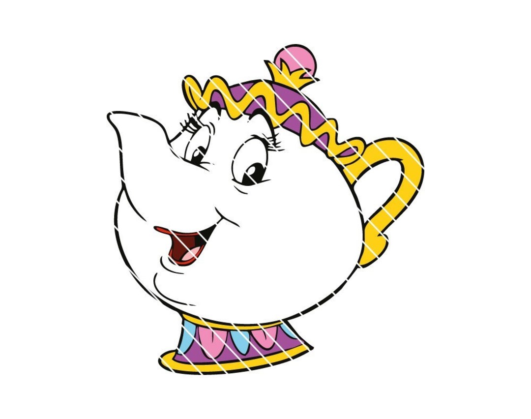 Beauty and the Beast Svg, Mrs Potts Svg, Beauty and the Beast Cricut ...