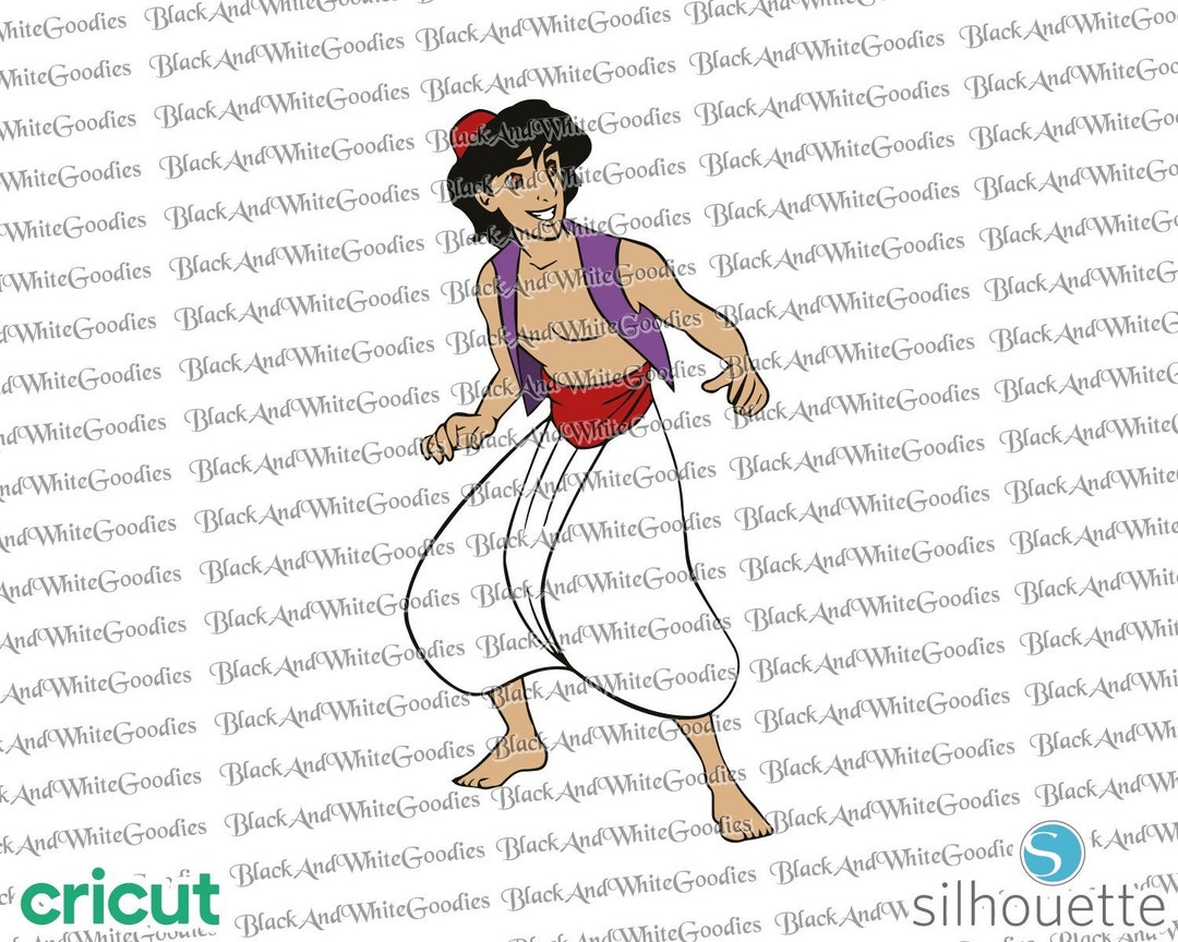 Aladdin Svg, Layered Svg, Cricut, Cut File, Cutting File, Clipart, Png ...