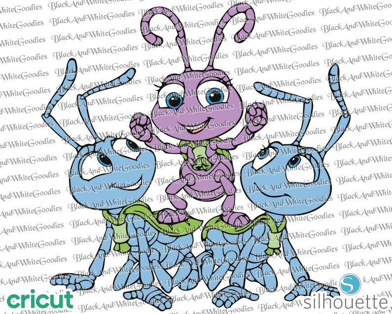 A Bugs Life Svg Layered Svg Cricut Cut File Cutting File | Etsy
